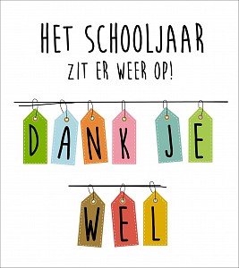 Het schooljaar zit er weer op … | Mailboxcards